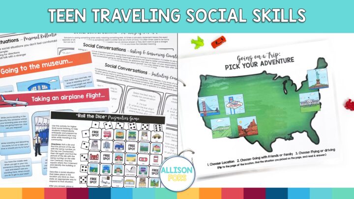 Teen Social Skills Activities | Allison Fors, Inc.