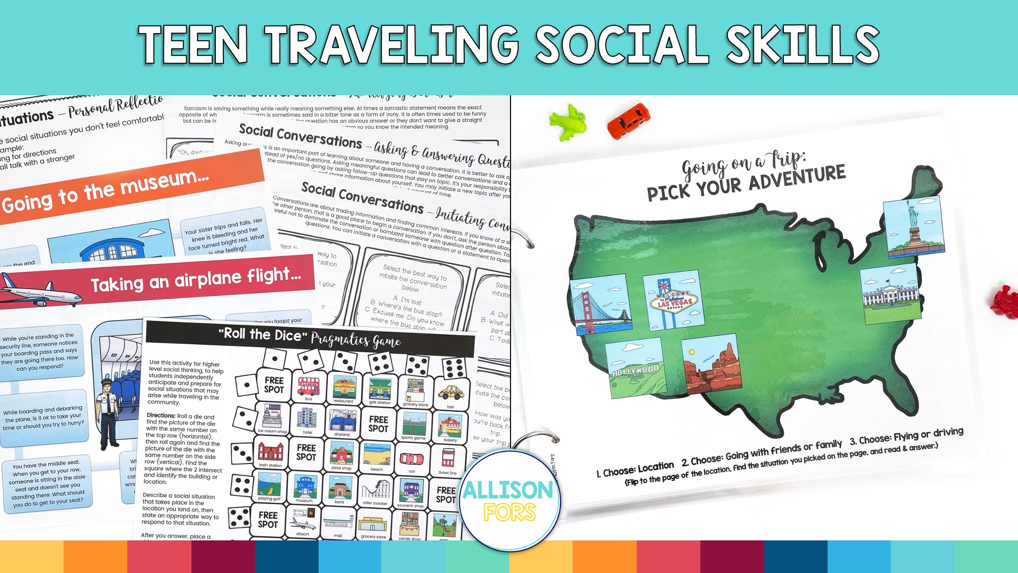 Teen Social Skills Activities | Allison Fors, Inc.