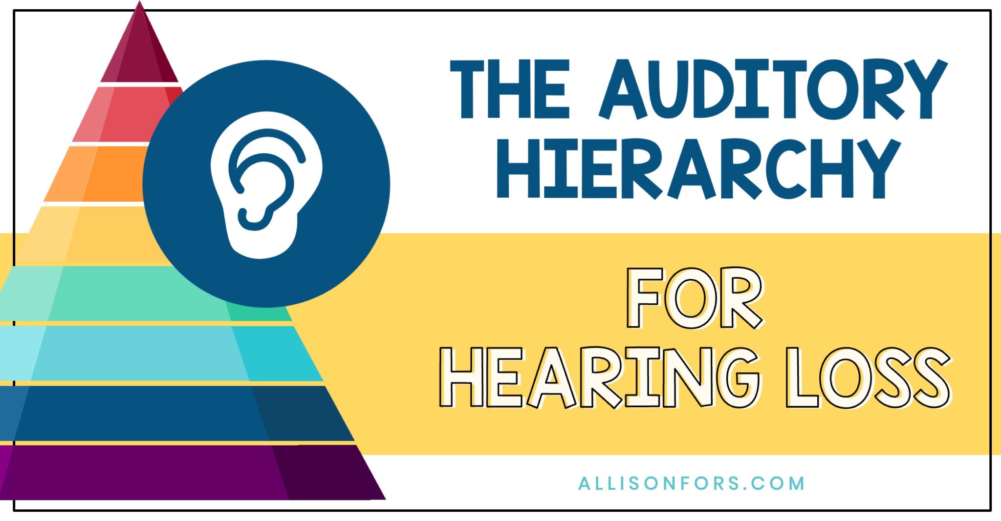 The Auditory Hierarchy | Allison Fors, Inc.