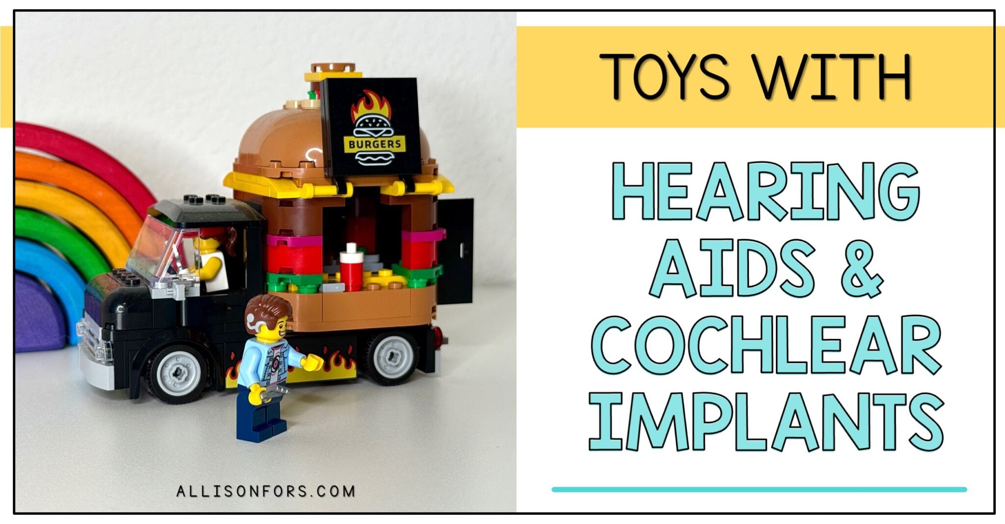 Toys with Hearing Aids and Cochlear Implants | Allison Fors, Inc.