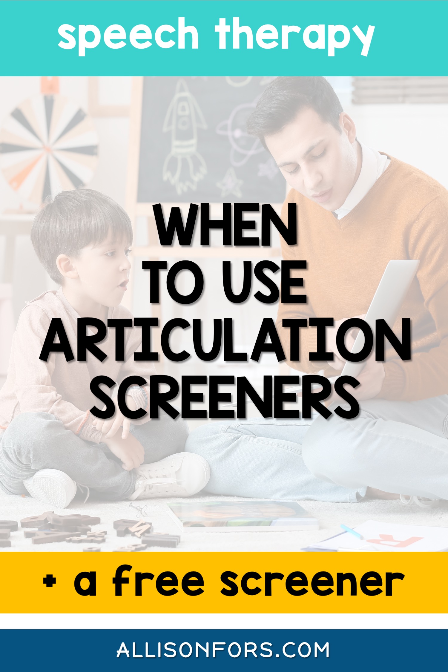 Using Articulation Screeners and a Free Screener